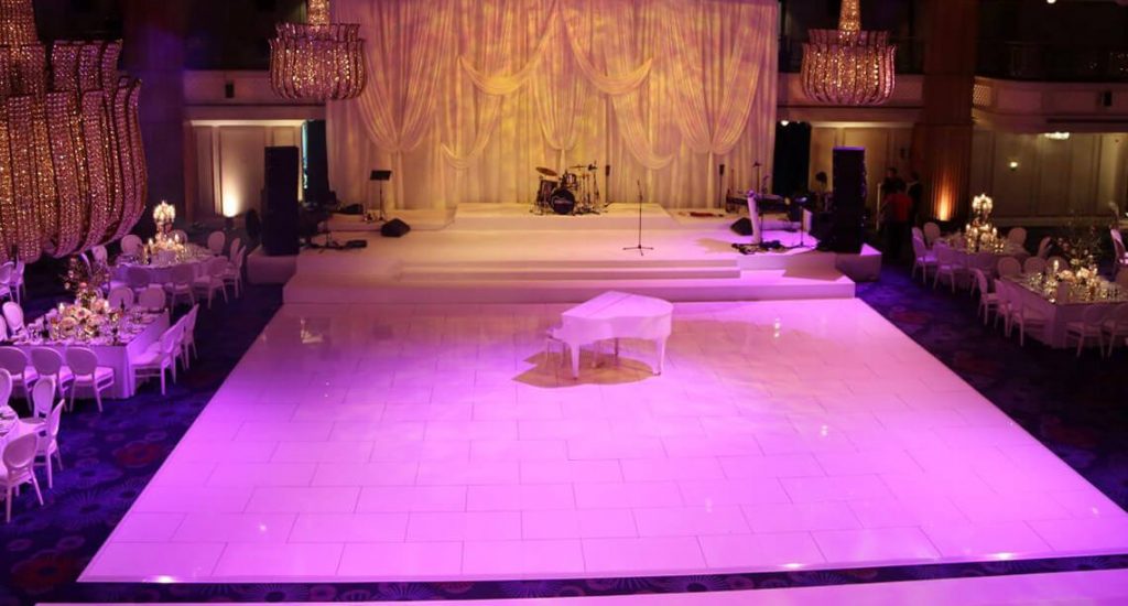 Gloss White Dance Floor - Furniture4Events