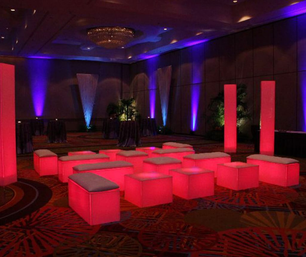 Executive Illuminated Tower - Furniture4Events