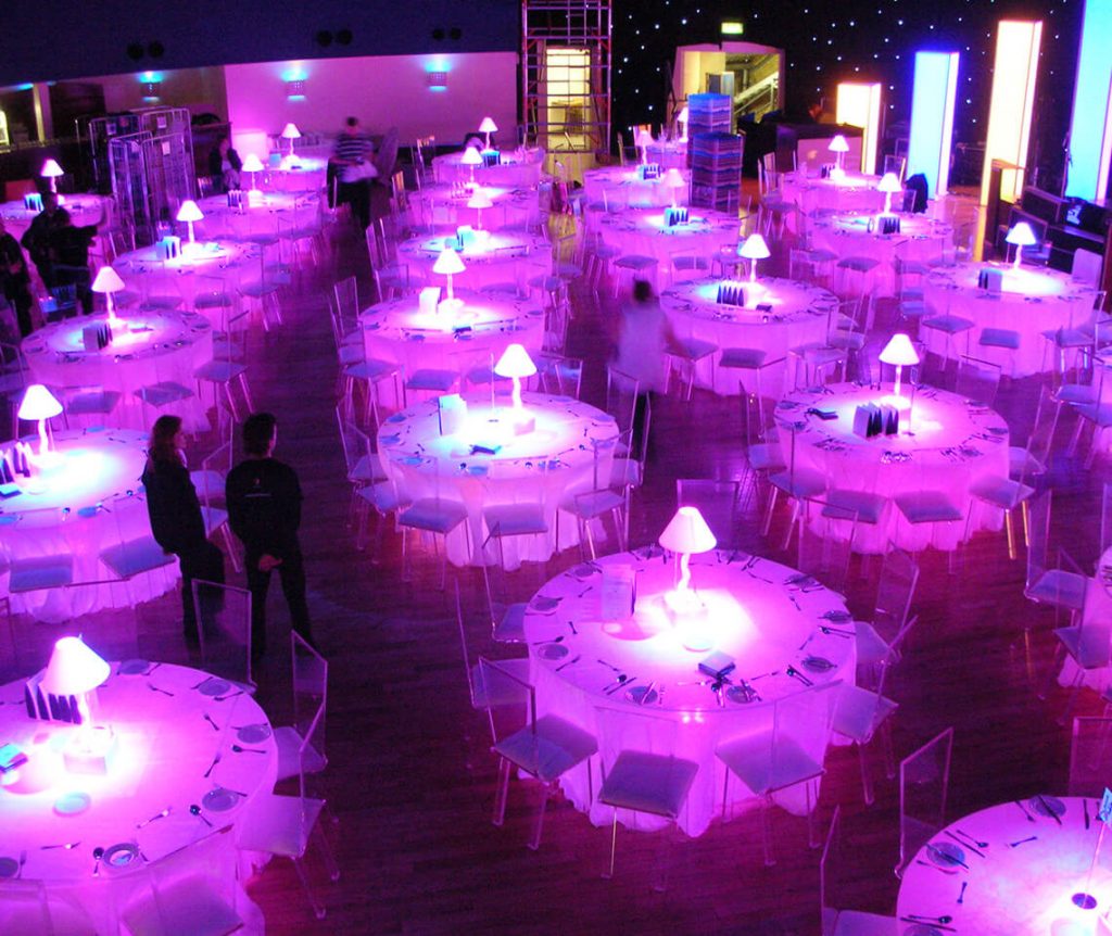 Round LED Table - Furniture4Events